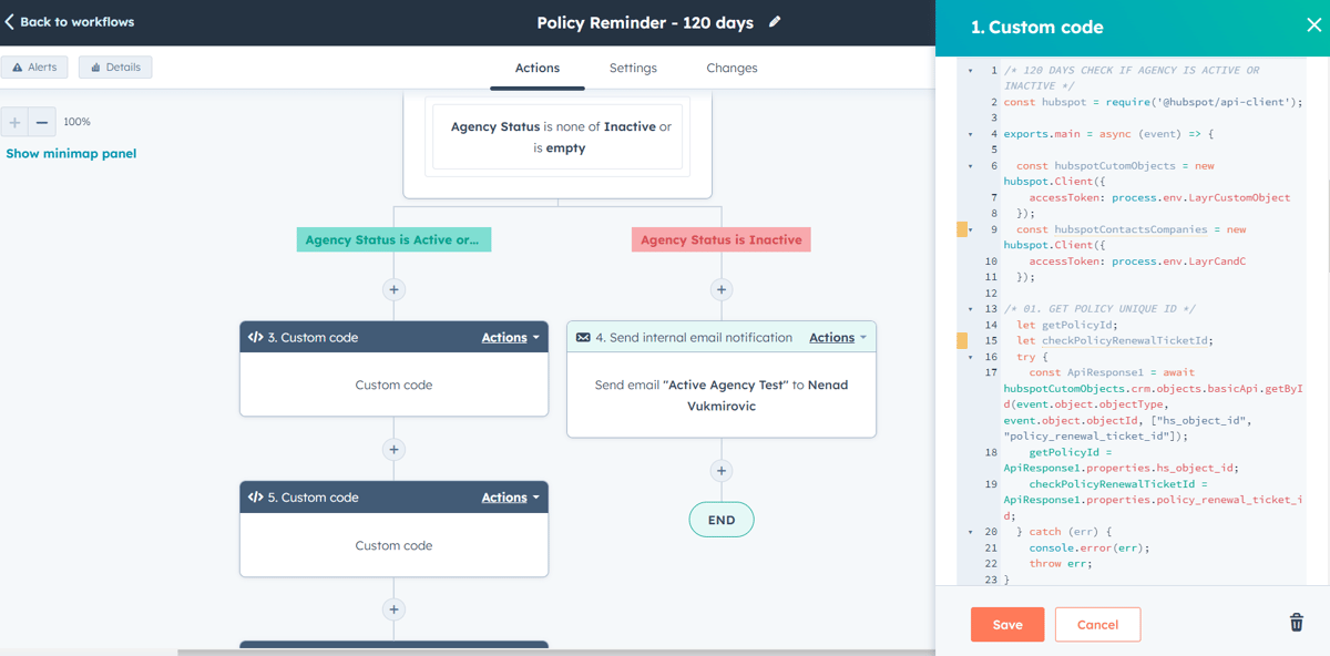 An Automated Renewal Notification System for Layr